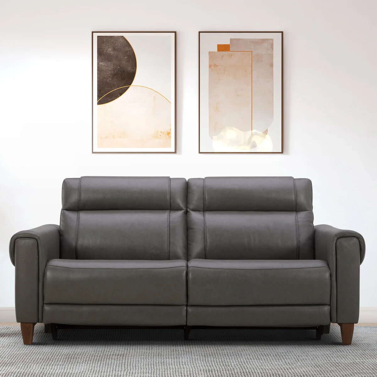 Aiden & Ivy - Canapé inclinable électrique en cuir – CHAP Aubaines