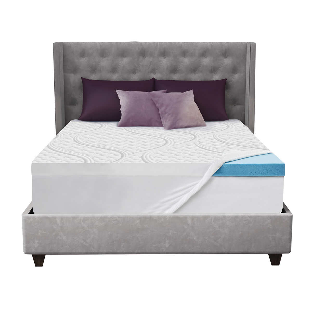 Novaform – Surmatelas en mousse viscoélastique de 3 po Comfort Grande – CHAP Aubaines