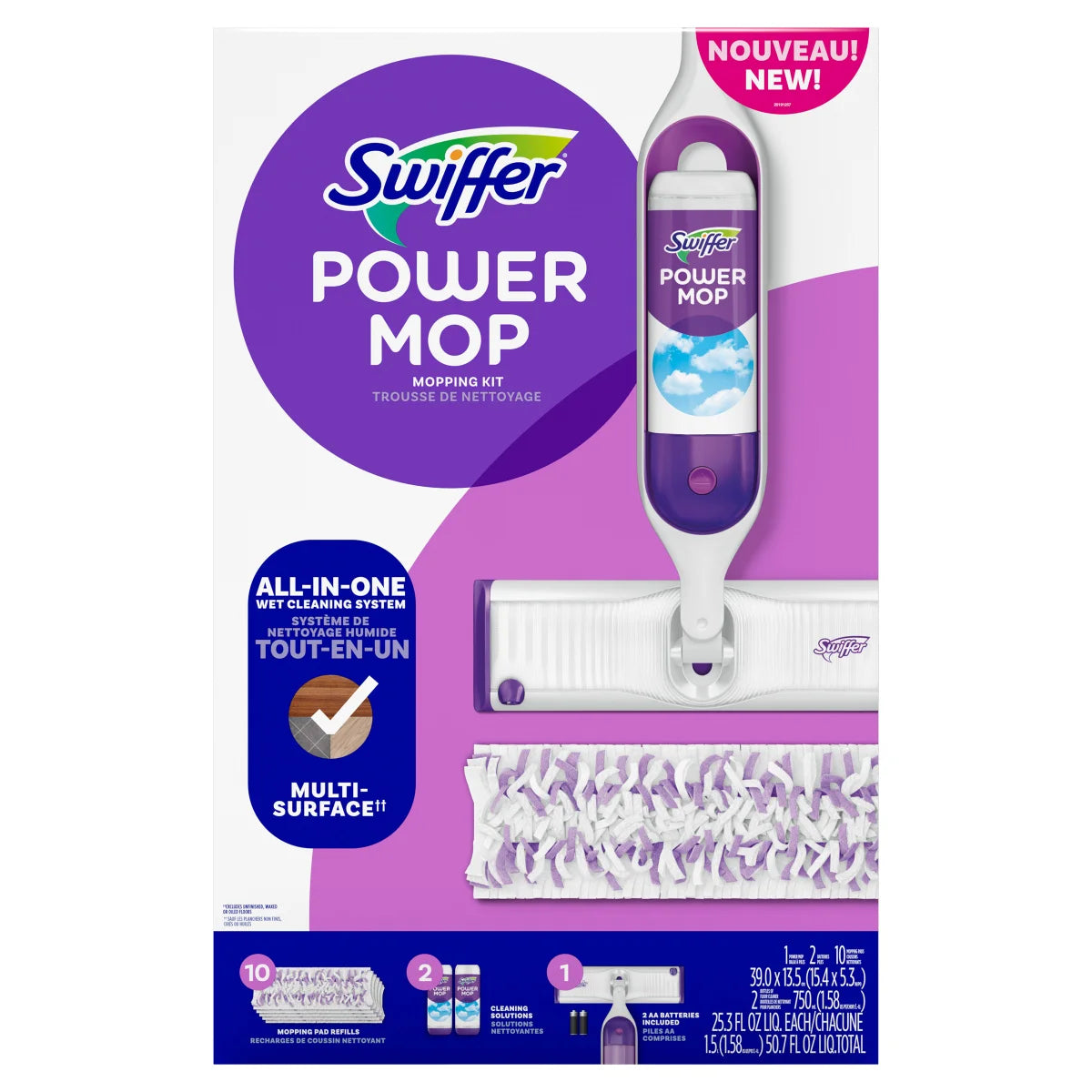 Swiffer PowerMop Multi-Surface Cleaning Kit – CHAP Aubaines