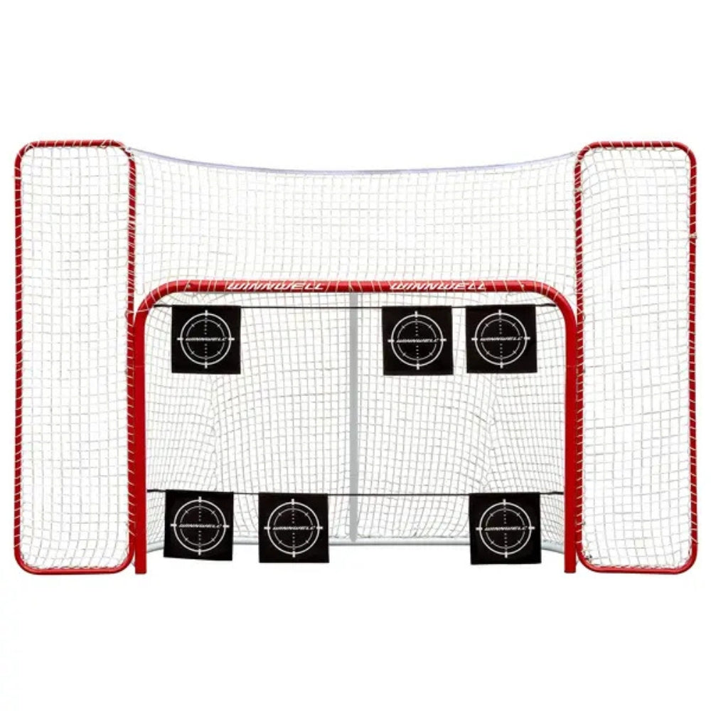Winnwell - Proform Filet de hockey avec poteaux et butée arrière – CHAP ...