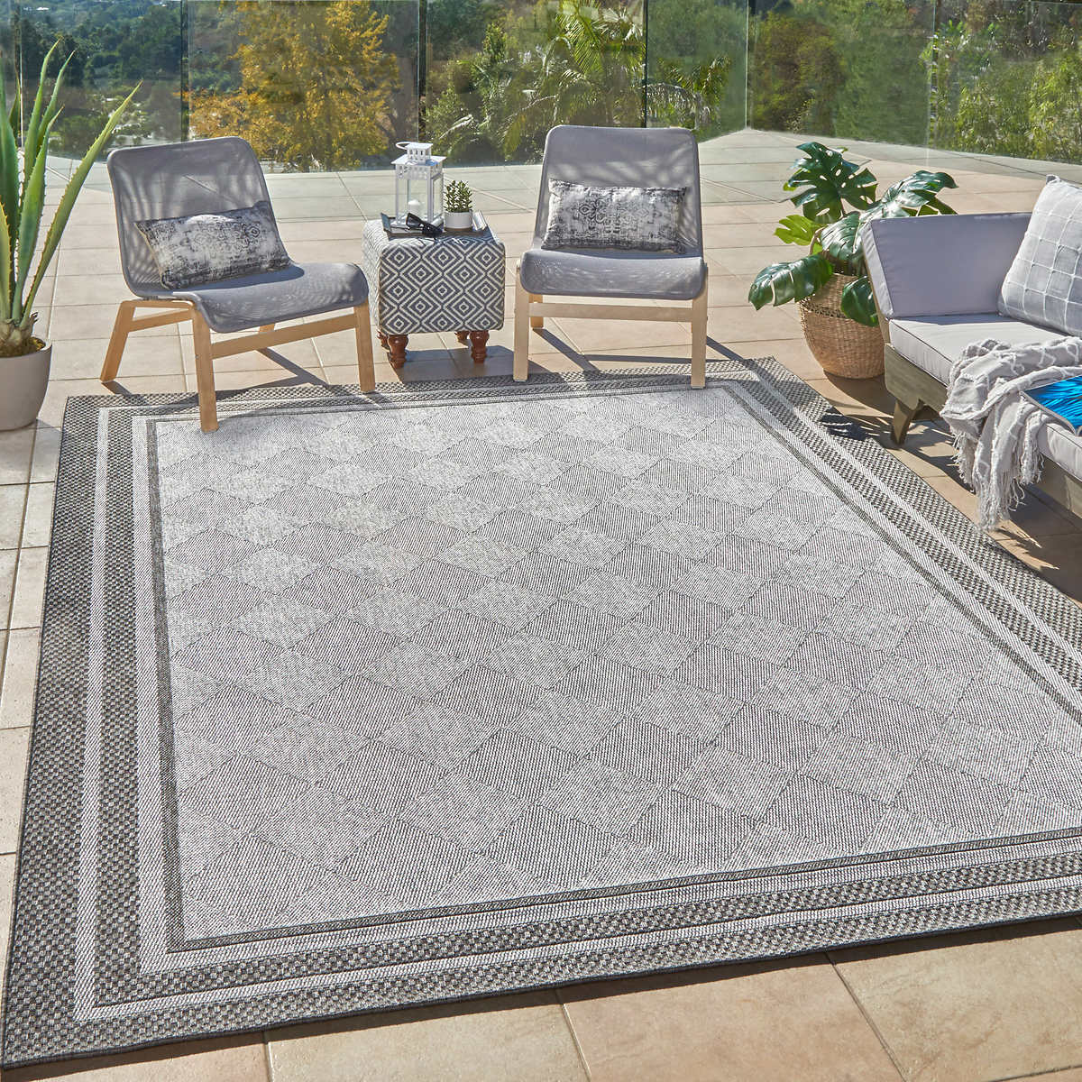 Gertmenian - Astrid gray outdoor rug from the Toscana collection – CHAP ...