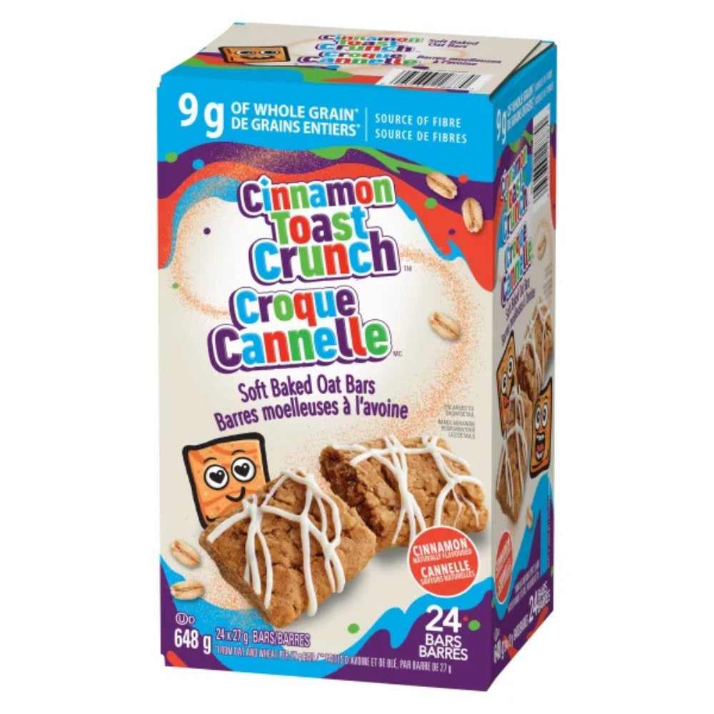 General Mills Cinnamon Toast Crunch Soft Baked Oat Bars – CHAP Aubaines