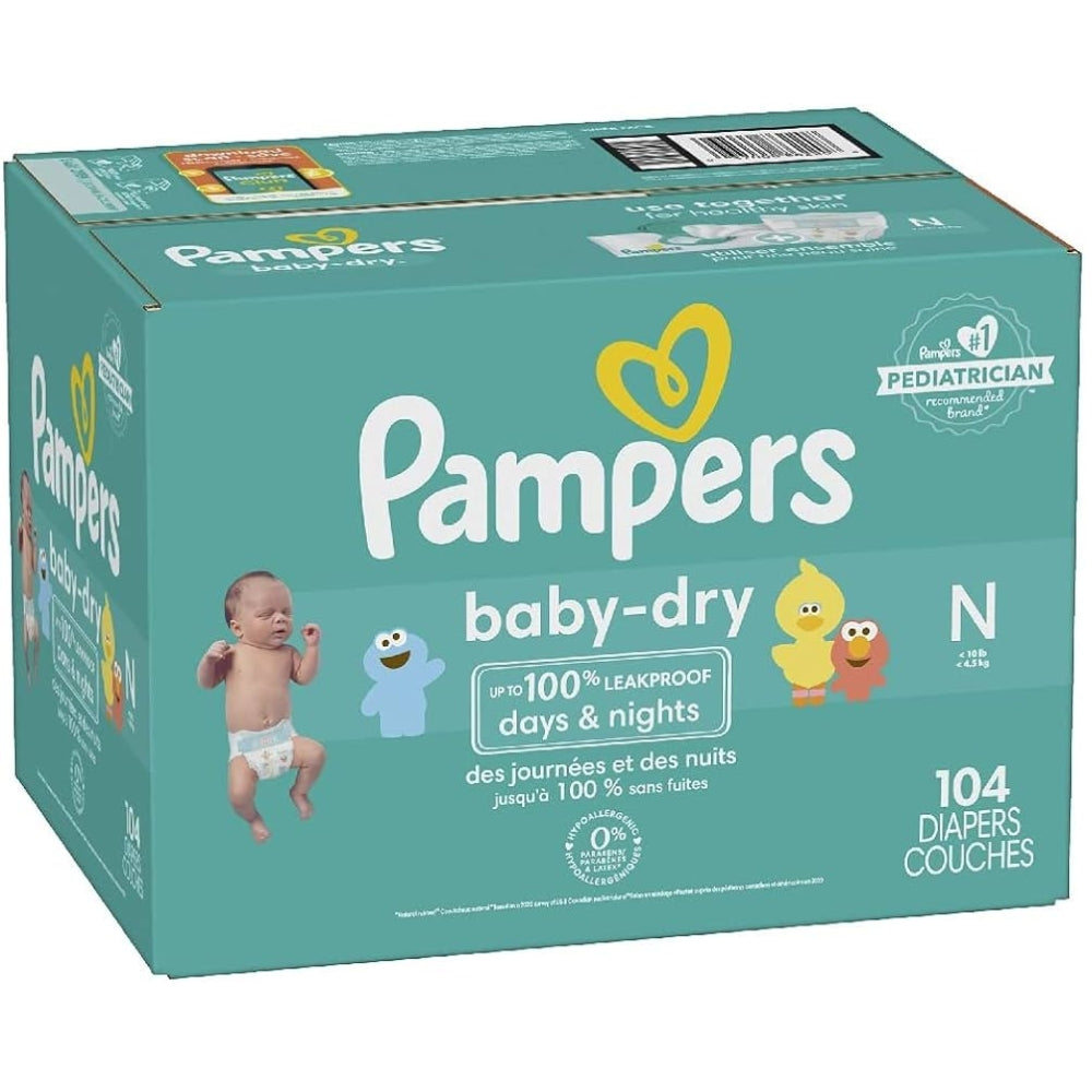Pamper Baby Dry - Assortiment de couche – CHAP Aubaines