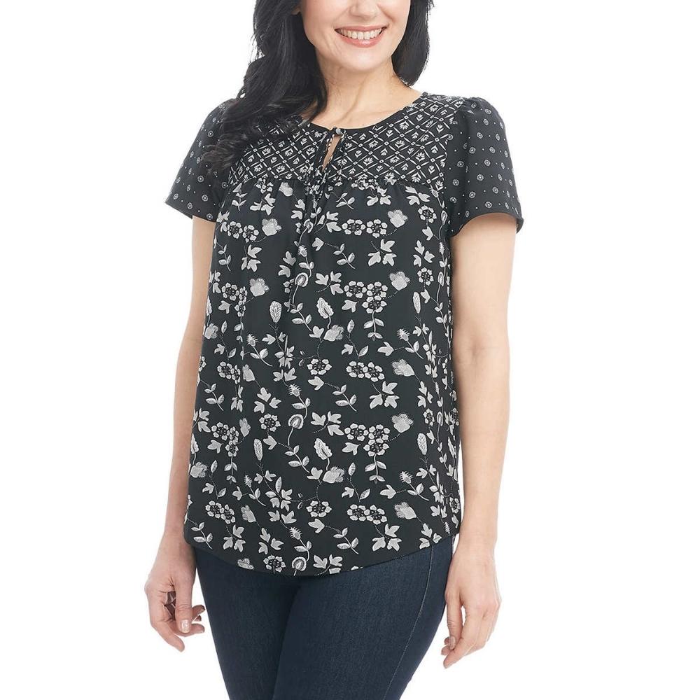 Dalia - Blouse tissée à imprimé – CHAP Aubaines