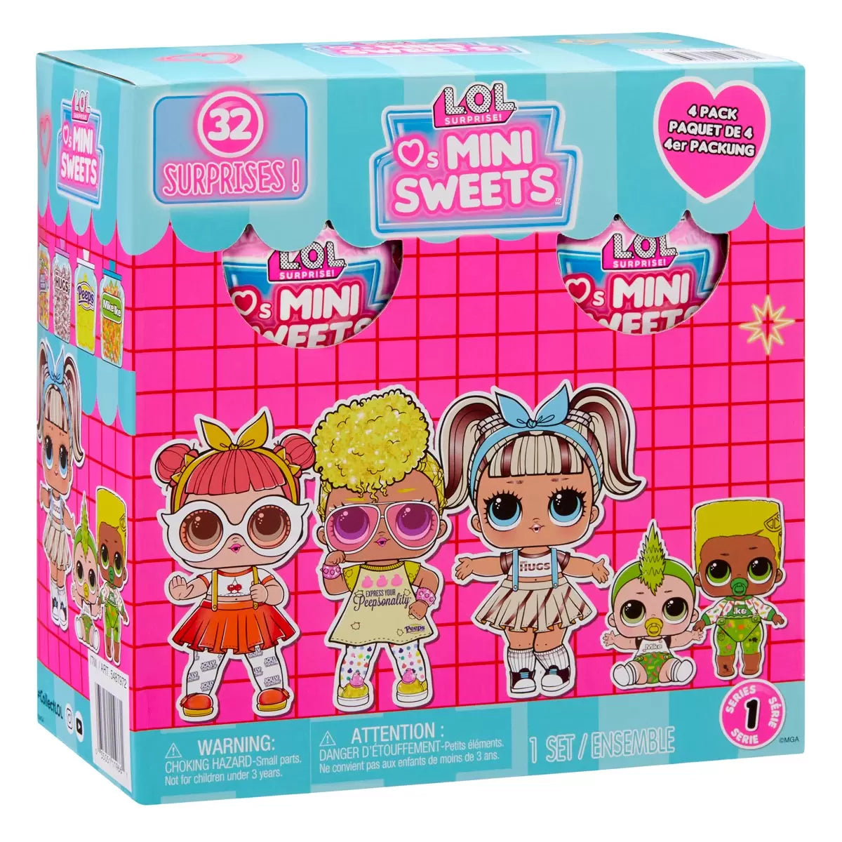LOL Surprise - Mini Sweets Peeps ensemble de 4 – CHAP Aubaines